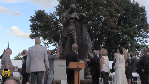 100 years in the making, Hudson officials unveil Braddock statue at ...