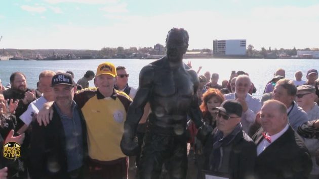 Statue of 'The Real Rocky' Chuck Wepner unveiled at Bayonne's Dennis P ...