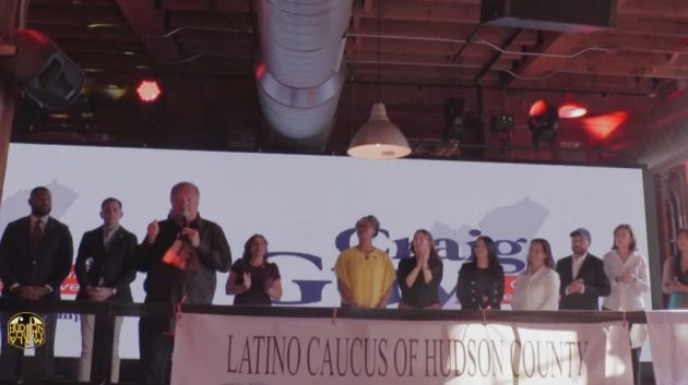 At Latino Caucus rally, Hudson County exec hopeful Guy pushes for big ...