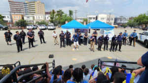 Bayonne PAL hosts 3rd annual Law Enforcement Day at summer daycare camp
