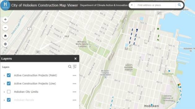 Hoboken launches interactive map to help residents plan around ...
