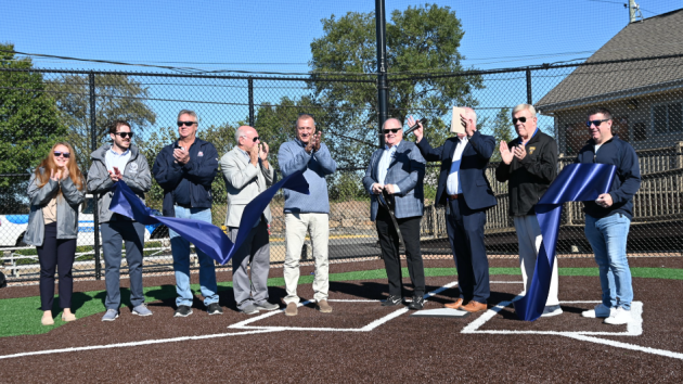 Hudson County cuts ribbon for over $1M renovation for Secaucus baseball ...