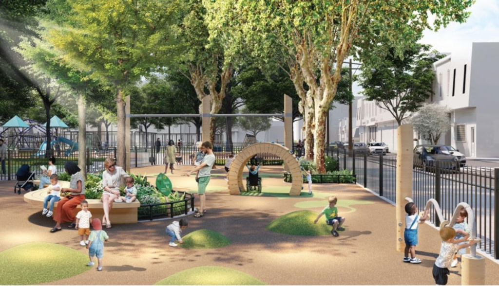 Phase 1 construction at Church Square Park in Hoboken will take about 5 ...