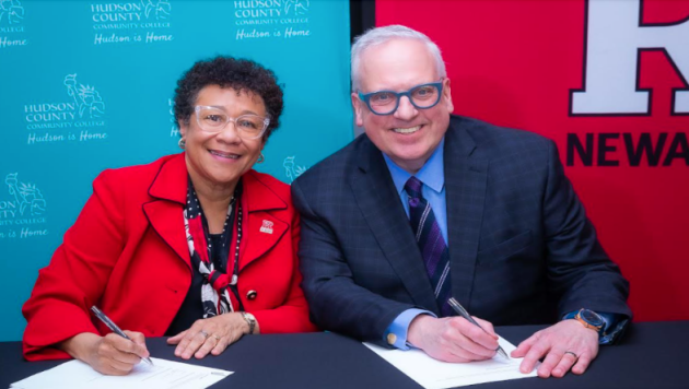 HCCC & Rutgers University-Newark sign CONNECT Transfer Pathways ...